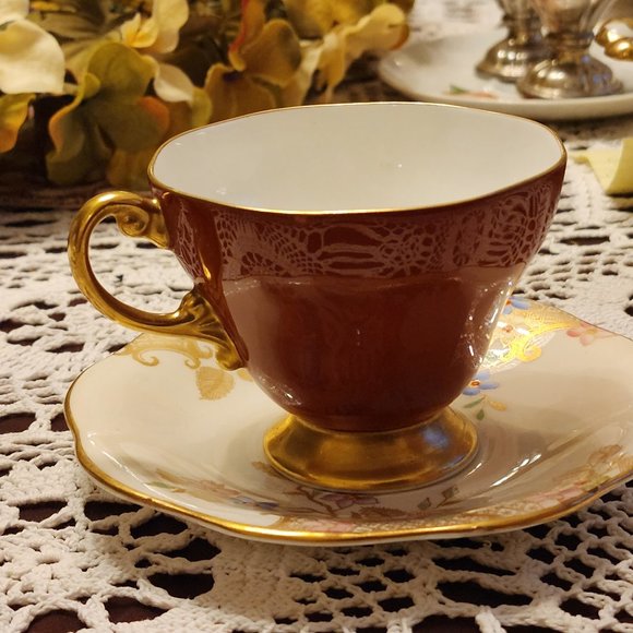 Dining | Foley Tea Cup And Saucer | Poshmark